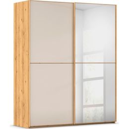 Rauch Schwebet&uuml;renschrank &raquo;Kleiderschrank Schrank Garderobe Schlafzimmerschrank SCALE-DUO&laquo; edle zweigeteilte T&uuml;ren Spiegel/Glas-Mix 3 Zierleisten MADE