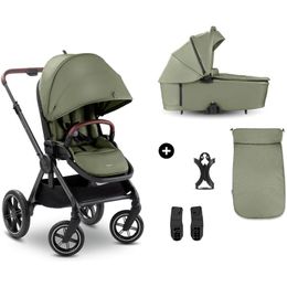 hauck Kombi-Kinderwagen &raquo;Comfort N Care&laquo; 22 kg Belastbarkeit bis 22 kg gr&uuml;n Kombi-Kinderwagen