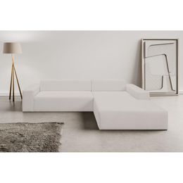 WERK2 Ecksofa &raquo;Zeus-XL, Mega-Sofa mit gro&szlig;er Sitztiefe, Stellma&szlig;e 311cm x 210cm&laquo; Curvy Trend Garnitur mit urbaner Optik, bequem, Big-Sofa, L-Form 