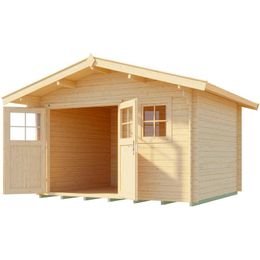 Weka Gartenhaus &raquo;109 Gr.1, 28 mm, natur&laquo; beige Massivholz