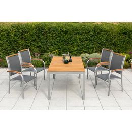 Merxx Garten-Essgruppe &raquo;Siena&laquo; braun Obermaterial: 100% Polyester
