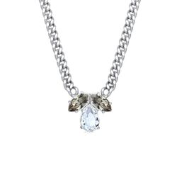 Elli Premium Damen Collierkettchen &raquo;Collier Tropfen Kristalle 925 Silber&laquo;