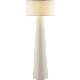 LeGer Home by Lena Gercke Stehlampe &raquo;Lienne&laquo; E27 1 Stk. Textilleuchte, H&ouml;he 143 cm, &Oslash; 50 cm beige