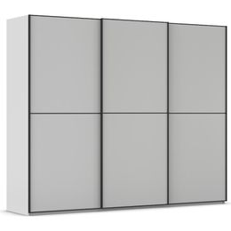Rauch Schwebet&uuml;renschrank &raquo;Kleiderschrank Schrank Garderobe Schlafzimmerschrank SCALE-DUO&laquo; edle zweigeteilte T&uuml;ren und 3 Zierleisten MADE IN GERMANY 