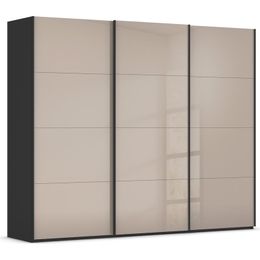 Rauch Schwebet&uuml;renschrank &raquo;Kleiderschrank Schrank Garderobe Schlafzimmerschrank SCALE-FYRA&laquo; edle viergeteilte T&uuml;ren mit Glas-Front viele Farben MADE 