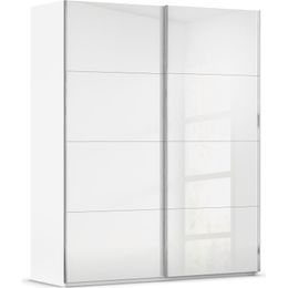 Rauch Schwebet&uuml;renschrank &raquo;Kleiderschrank Schrank Garderobe Schlafzimmerschrank SCALE-FYRA&laquo; edle viergeteilte T&uuml;ren mit Glas-Front viele Farben MADE 