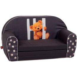 KNORRTOYS Sofa &raquo;Lucky bear&laquo; f&uuml;r Kinder; Made in Europe grau