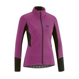 Gonso Damen Fahrradjacke &raquo;FURIANI&laquo; Damen Softshell-Jacke, Windjacke atmungsaktiv und wasserabweisend lila 40