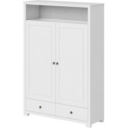 OTTO home W&auml;scheschrank &raquo;Gotland! Home Office Schrank, Mehrzweckschrank, B&uuml;roschrank&laquo; H/B/T ca. 180/125/40cm, mit Ausziehregal, Schublade, stabil + 