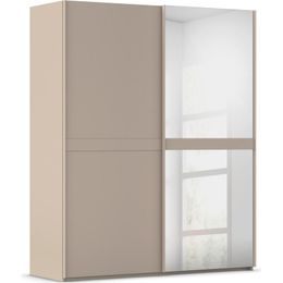 Rauch Schwebet&uuml;renschrank &raquo;Kleiderschrank Schrank Garderobe Schlafzimmerschrank SCALE-LINE&laquo; edle Optik mit Bauchbinde in Korpusfarbe mit Spiegel MADE 