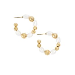 A&c Oslo &ndash; Nordic Design Jewellery Earrings 'Tone Damli - Pearls' female Gold size One Size