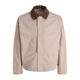 Jack & Jones Plus Jack & Jones Plus Between-Season Jacket male Beige size 5XL