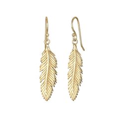 Elli Earrings 'Feder' female Gold size One Size