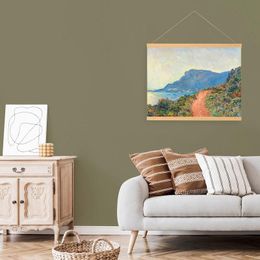 Art for the home Leinwandbild &raquo;S&uuml;dlich Landschaft&laquo; Art 1 Stk. tlg. H&auml;ngendes Poster Leinen Monet Kunst S&uuml;dliche Landschaft 60 cm x 80 cm bunt Leinen