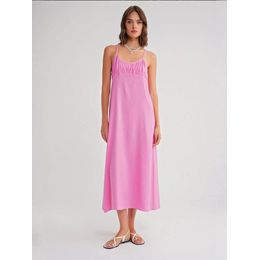 Mixray Summer Dress female Pink size L