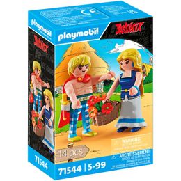 Playmobil Konstruktions-Spielset &raquo;Tragicomix und Falbala (71544), Asterix&laquo; Made in Europe bunt Konstruktions-Spielset