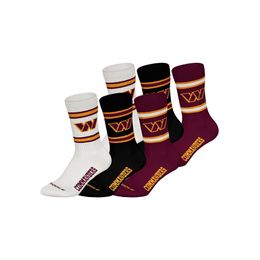 Huddle Socks ' Washington Commanders ' male Red, Black, White size 43-46