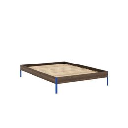 Karup Design Bettgestell &raquo;CORE BED Bodenbett, Holzrahmen, Futonbett, Jugendbett, Holzbett&laquo; Massivholzbett mit Lattenrost, Kiefer massiv, Doppelbett ohne Kopfteil