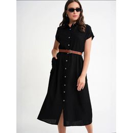 Mixray Shirt Dress female Black size M