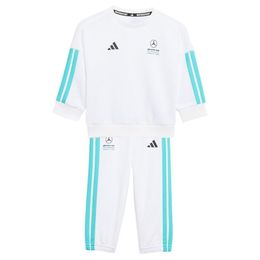 adidas Performance Trainingsanzug Jungen Gr&ouml;&szlig;e 86 aqua / schwarz / wei&szlig;