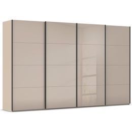 Rauch Schwebet&uuml;renschrank &raquo;Kleiderschrank Schrank Garderobe Schlafzimmerschrank SCALE-FYRA&laquo; edle viergeteilte T&uuml;ren mit Glas-Front viele Farben MADE 