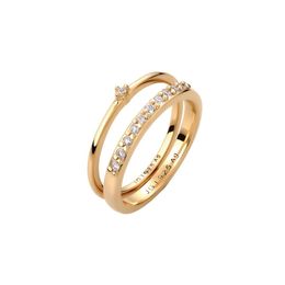 Elli DIAMONDS Ring-Set Damen Gr&ouml;&szlig;e 58 gold