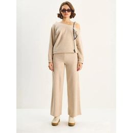 Bianco Lucci Pantsuit female Beige size S