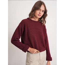 MixRay Pullover Damen Gr&ouml;&szlig;e S/L burgunder