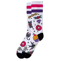 American Socks Socks 'Cupcake' male White size 36-40