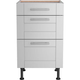 KOCHSTATION Unterschrank &raquo;KS-Ahus&laquo; Breite 50 cm grau