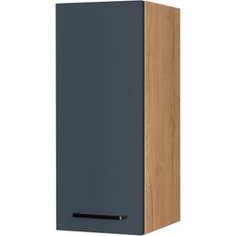 Nobilia H&auml;ngeschrank &raquo;"Easytouch", Ausrichtung w&auml;hlbar, vormontiert,&laquo; in drei Breiten: 30, 45 und 60 cm, mit Soft-Close-Funktion blau