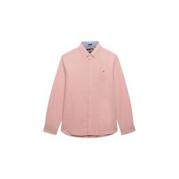 Superdry & Co Button Up Shirt 'Oxford Preppy' male Pink size S