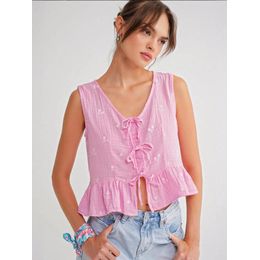 Mixray Blouse female Pink size L
