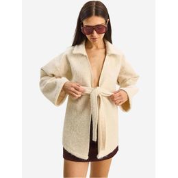 Bianco Lucci Knit Cardigan female Beige size XL