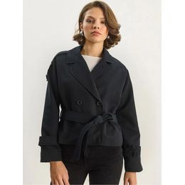 Bianco Lucci Between-Season Jacket female Black size S