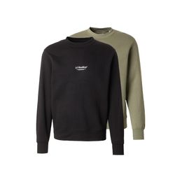 Jack & Jones Jack & Jones Sweatshirt 'JJESoho' male Green, Black size S