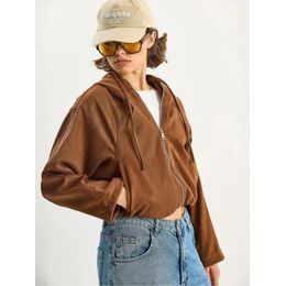 Bianco Lucci Between-Season Jacket female Brown size XL