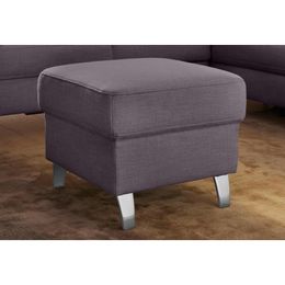 Sit & More sit&more Hocker &raquo;Arngast&laquo; grau Luxus-Microfaser ALTARA NUBUCK (100% Polyester);Struktur (100% Polyester);Flachgewebe (90% Polyester; 10% Polyamid)