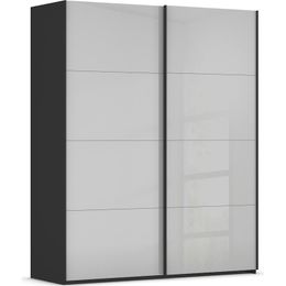 Rauch Schwebet&uuml;renschrank &raquo;Kleiderschrank Schrank Garderobe Schlafzimmerschrank SCALE-FYRA&laquo; edle viergeteilte T&uuml;ren mit Glas-Front viele Farben MADE 