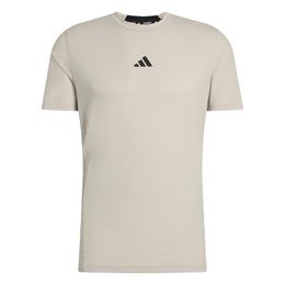 adidas Performance Performance Shirt 'Designed For Training' male Beige size XXL