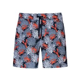 Mey Badeshorts 'Ocean Bloom' Herren Gr&ouml;&szlig;e XL navy / orange / schwarz / wei&szlig;