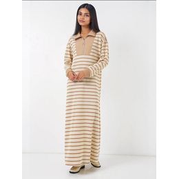 Bigdart Kleid Damen Gr&ouml;&szlig;e 36 beige / hellbeige Winterkleid