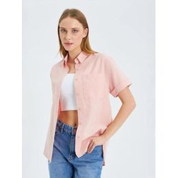 Mixray Blouse female Pink size S