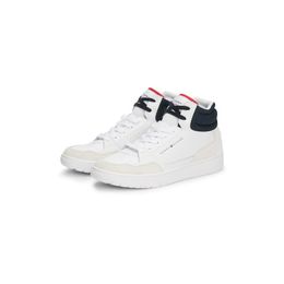 Tommy Hilfiger Herren Sneaker &raquo;TH BASKET CORE MIDCUT&laquo; , Schn&uuml;rboots, High-Top-Sneaker mit weich gepolstertem Schaftrand 41