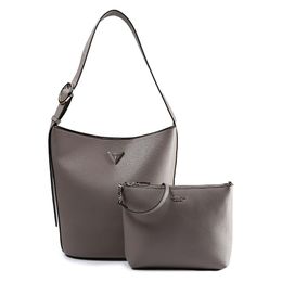 Guess Schultertasche 'Meridian II' Damen Gr&ouml;&szlig;e One Size taupe