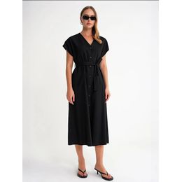 Mixray Shirt Dress female Black size L