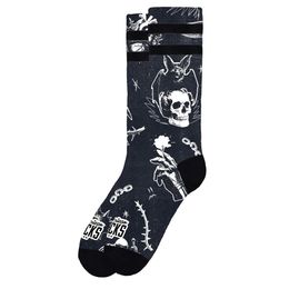 American Socks Socks 'Dark Fantasy' male Black size 36-40