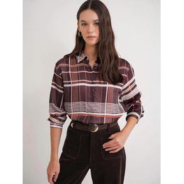 Mixray Blouse female Brown size L