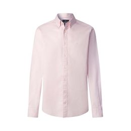 Hackett London Button Up Shirt 'Ess' male Pink size XXL