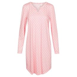 R&ouml;sch R&ouml;sch Nightgown ' Mustermix ' female Pink, White size 36